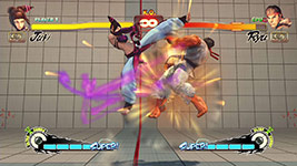 Evil Ryu's Sunset Fireball, Poison's Honey Trap anti-air; Omega Mode ...