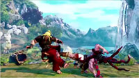 Necalli has a dive kick, a command throw that he can combo after (using ...
