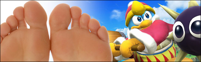 This guy is better at Smash Bros. using his feet than I am with my hands