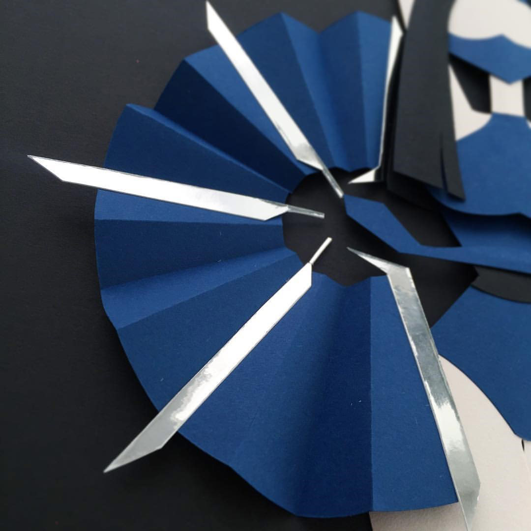 Fighting game paper sculptures 6 out of 7 image gallery