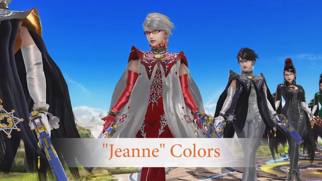 Bayonetta's costumes and colors in Smash Bros. 6 out of 6 image gallery