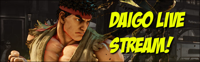 Daigo's Street Fighter 5 live stream, gameplay ft. Sako, Fuudo, Kokujin ...