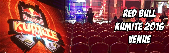 Red Bull went all out with Kumite venue, with UFC styled stage and Ryu ...