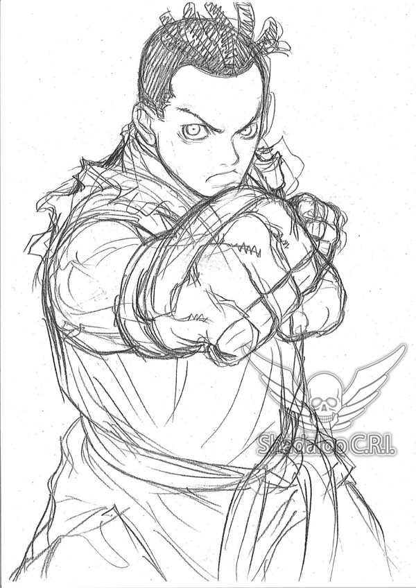 Street Fighter 3: 3rd Strike Demo Sketches 5 out of 9 image gallery