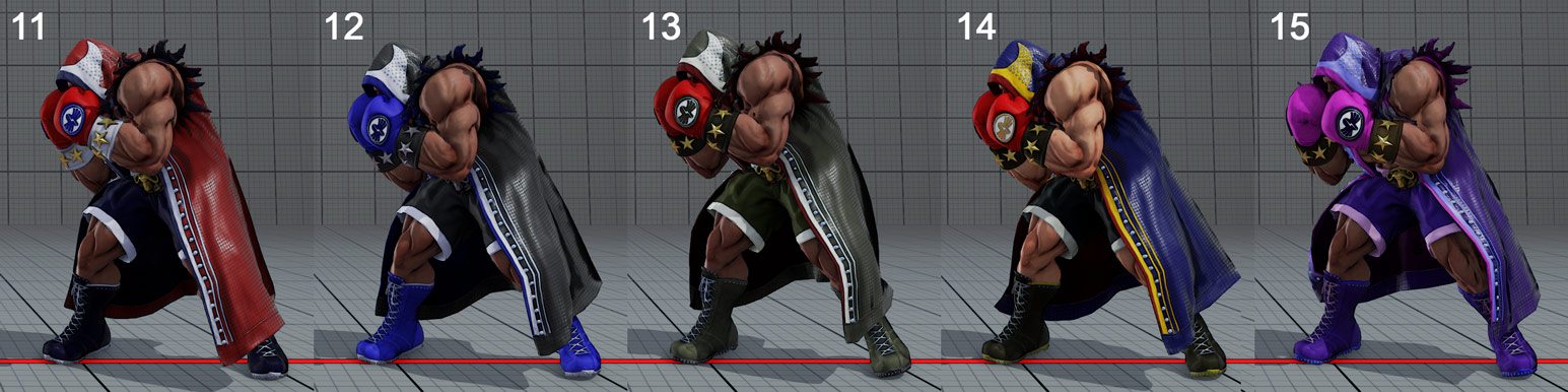 Balrog and Ibuki Street Fighter 5 costume colors 35 out of 38 image gallery