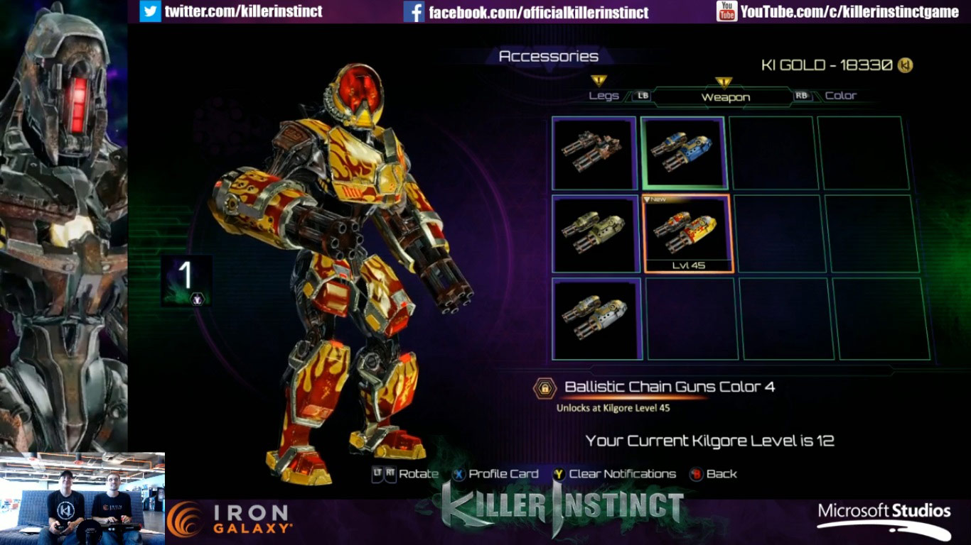 Kilgore's colors and accessories shown 13 out of 13 image gallery