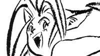 The original Samurai Shodown had some beautiful black and white ...