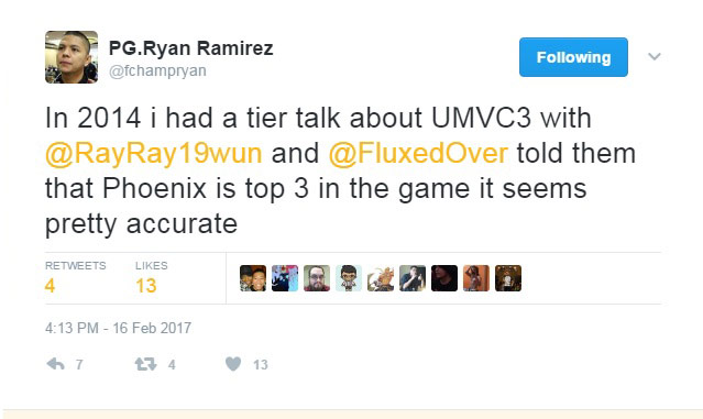 Filipino Champ's Ultimate Marvel vs. Capcom 3 tweets 1 out of 6 image ...