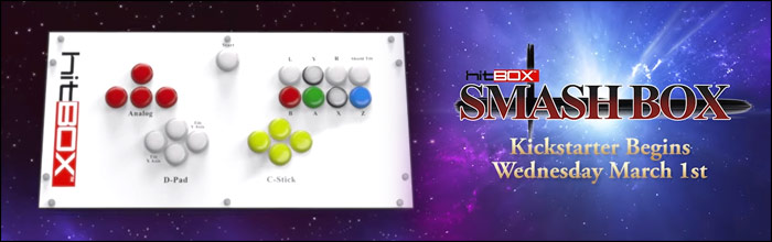 The Smash Box kickstarter campaign announced to begin March 1st