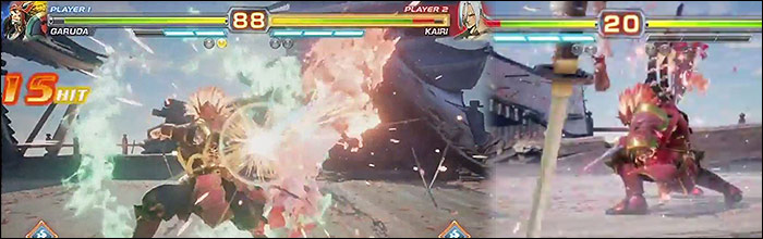 Here's two minutes of test gameplay footage of Fighting EX Layer ...