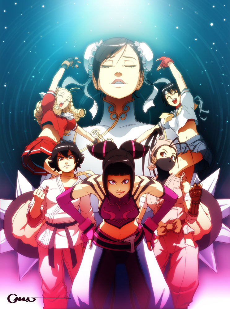 Omar-Dogan's fighting females of Capcom artwork 9 out of 18 image gallery