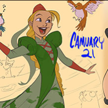Disney artist Dylan Ekren brings us Cammy like we've never seen her before