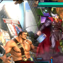 Footage of Marvel vs. Capcom: Infinite's new stages