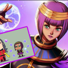Check out this Menat gallery comprised entirely of fan made art