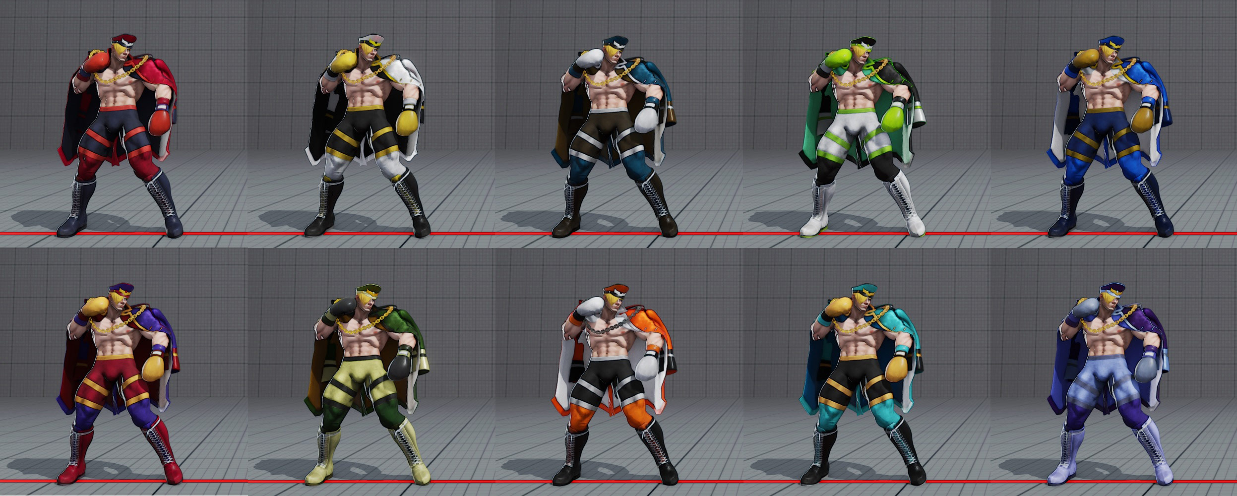 Ed's costumes and colors in Street Fighter 5 5 out of 6 image gallery