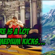 Five standing medium kicks in one combo? How does Desk even come up ...