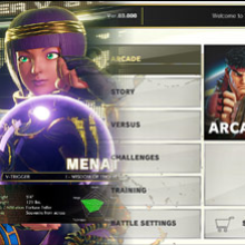 Street Fighter 5 Arcade Edition's new user interface is an amazing ...