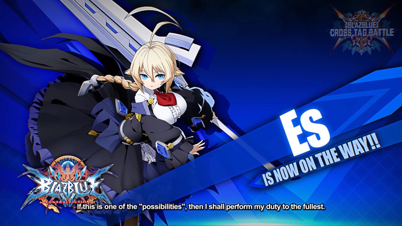 BlazBlue Cross Tag Battle - Iron Tager, Makoto, v-No.13, and Es 4 out ...