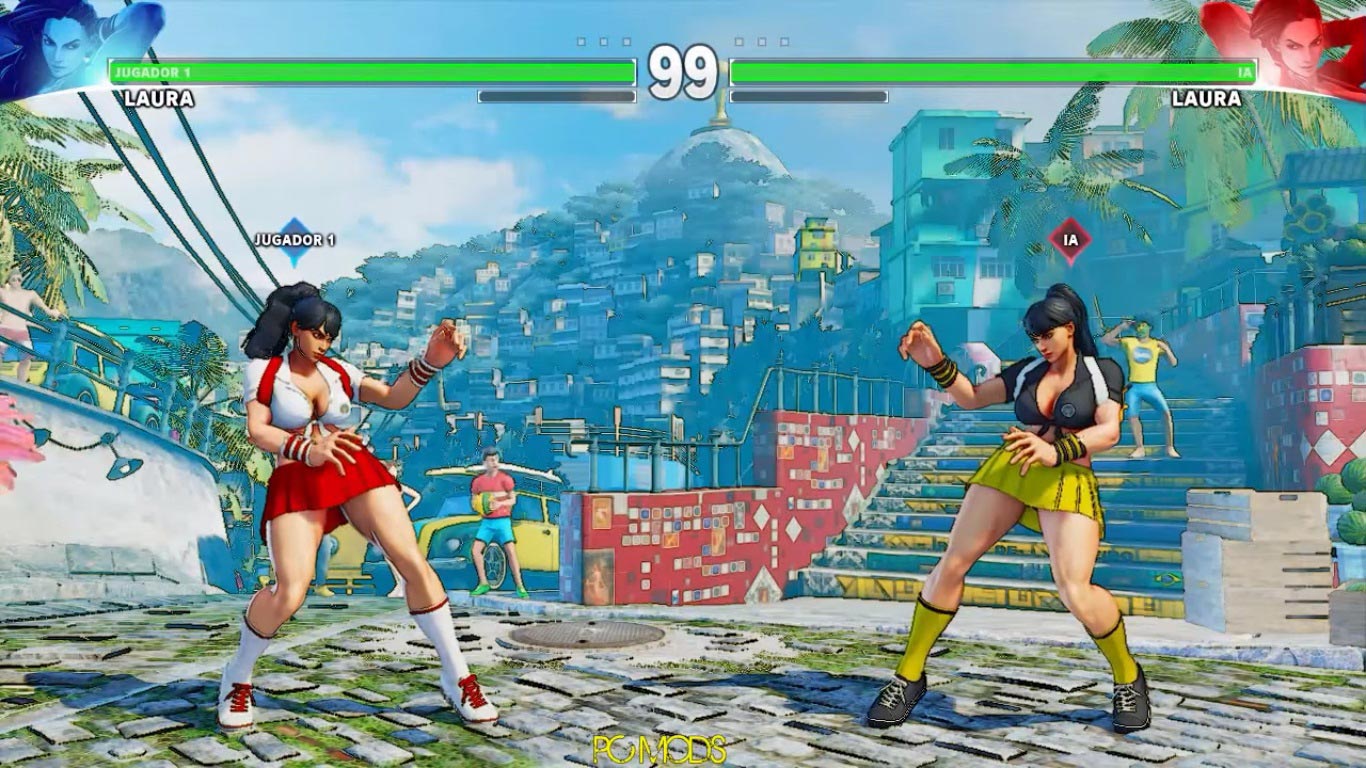 Street Fighter 5 PC mods: Juggernaut, Jedah, and school girl Laura 6 ...