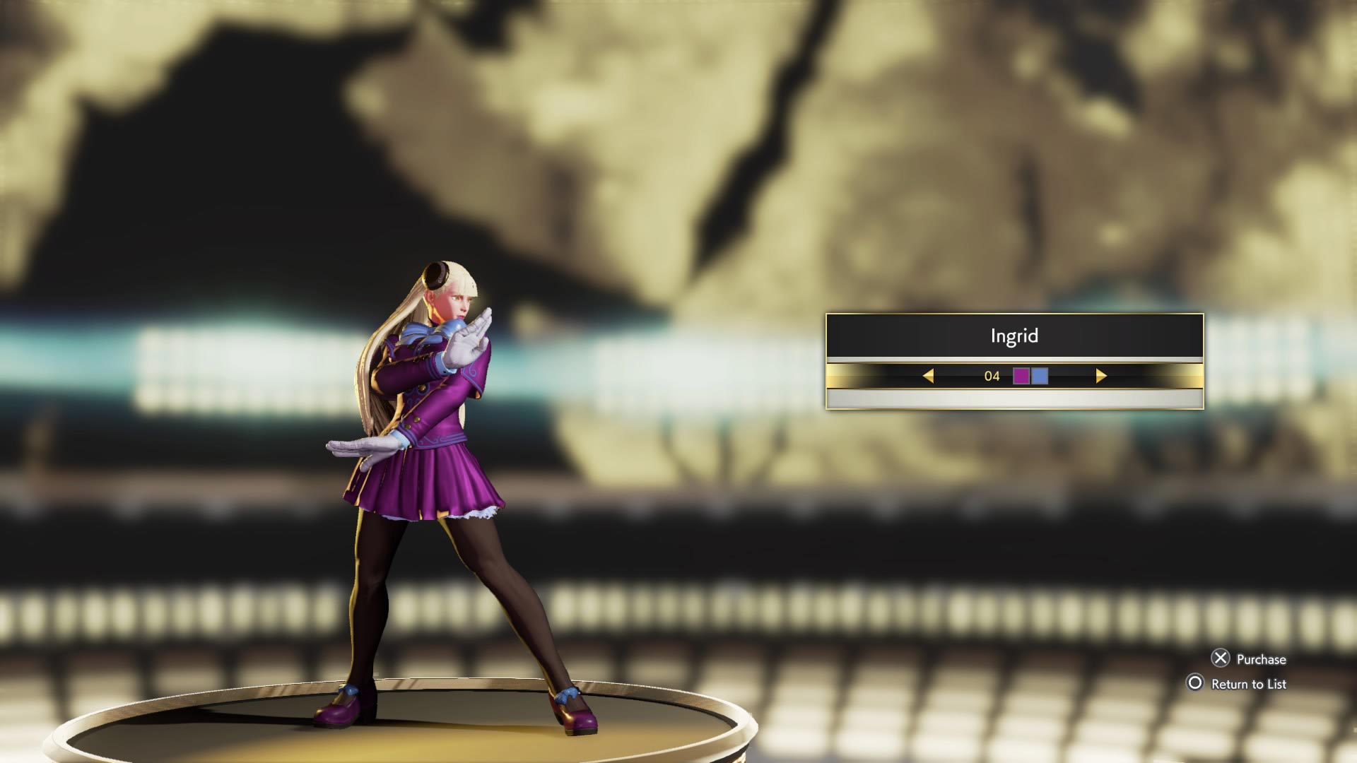 Karin's Ingrid costume colors in Street Fighter 5: Arcade Edition 4 out ...
