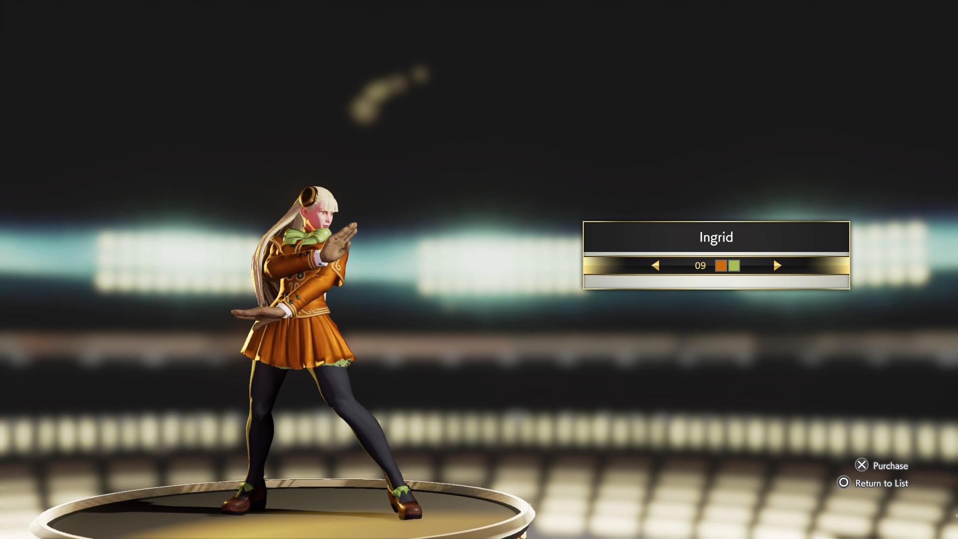 Karin's Ingrid costume colors in Street Fighter 5: Arcade Edition 9 out ...