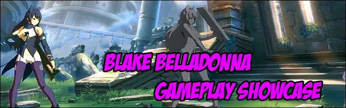 Gameplay footage of Blake Belladonna in BlazBlue Cross Tag Battle