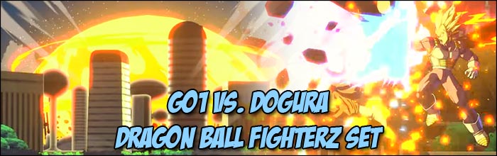 GO1 and Dogura maul one another in this explosive Dragon Ball FighterZ set