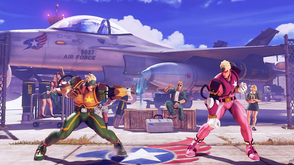 Ken's Rathalos Monster Hunter armor and Nash's Captain Commando costume ...