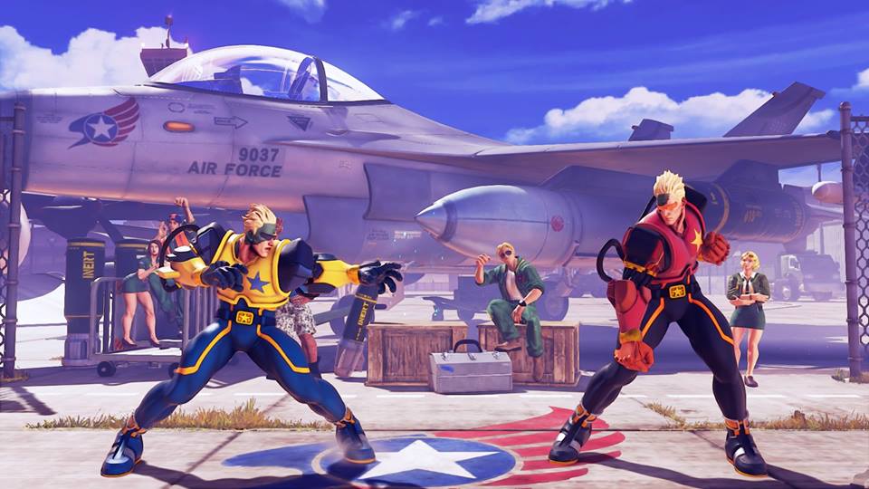 Ken's Rathalos Monster Hunter armor and Nash's Captain Commando costume ...