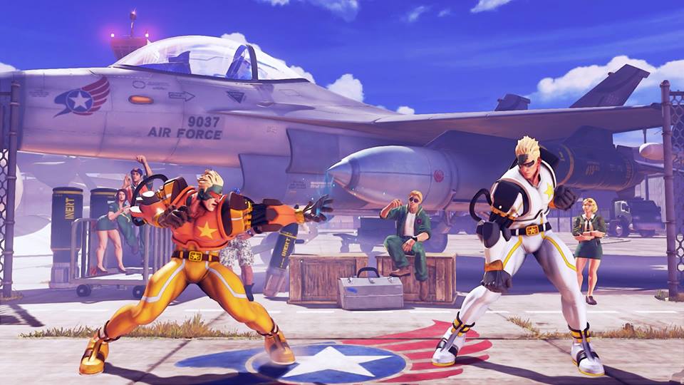 Ken's Rathalos Monster Hunter armor and Nash's Captain Commando costume ...