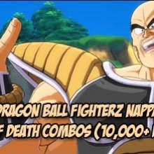 Nappa Dragon Ball FighterZ patch 1.08 touch of death combos