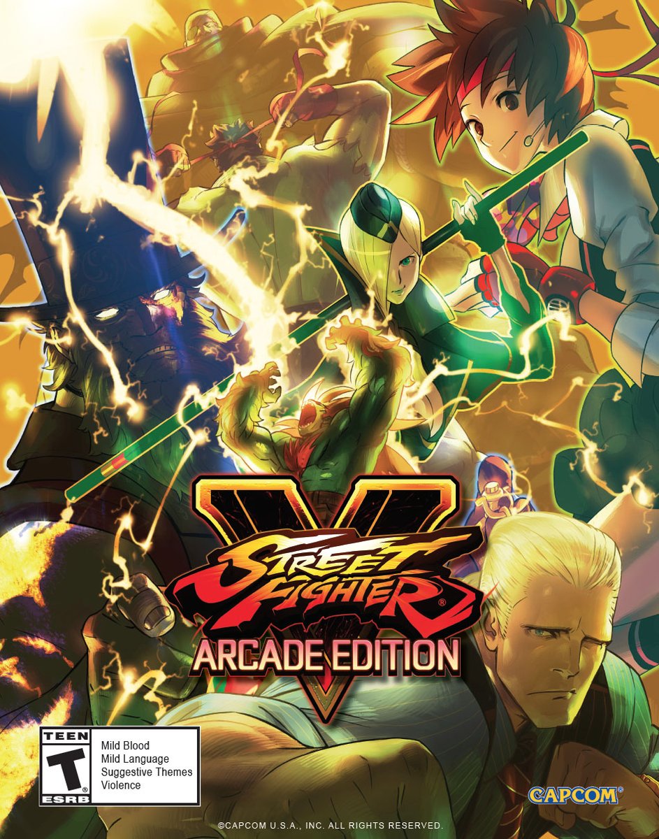 New Street Fighter 5: Arcade Edition Poster 1 out of 1 image gallery