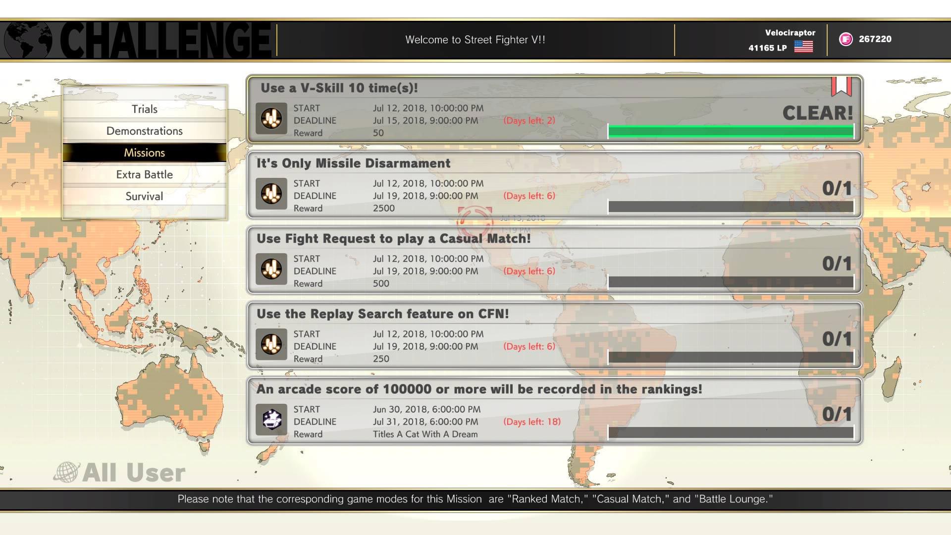 Weekly Missions 7/13/18 1 out of 1 image gallery