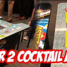 These mini-arcade cabs actually look cool as hell; custom cocktail ...