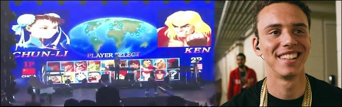 Celebrity rapper Logic played some Street Fighter 2 against NF in the ...