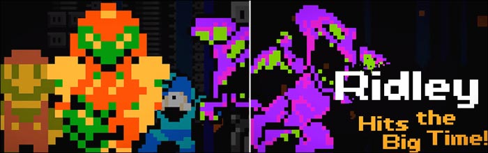 This 8-bit recreation of Ridley's Super Smash Bros. Ultimate trailer ...