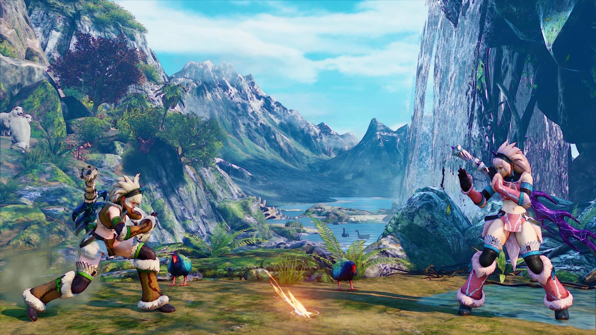 Street Fighter 5: Arcade Edition's Monster Hunter Extra Battle costumes ...