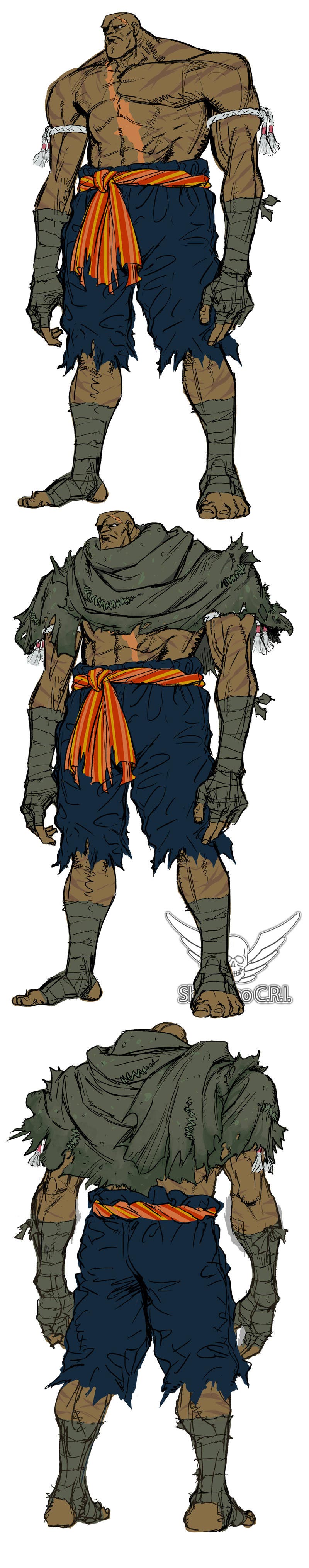 Sagat's SF5 concept art 5 out of 5 image gallery
