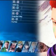 Check out the character select screen for Jump Force plus battle intros ...