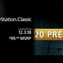 The PlayStation Classic's full 20 game lineup has been revealed