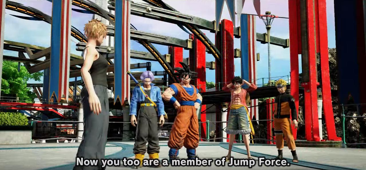 Jump Force story trailer screens 1 out of 6 image gallery
