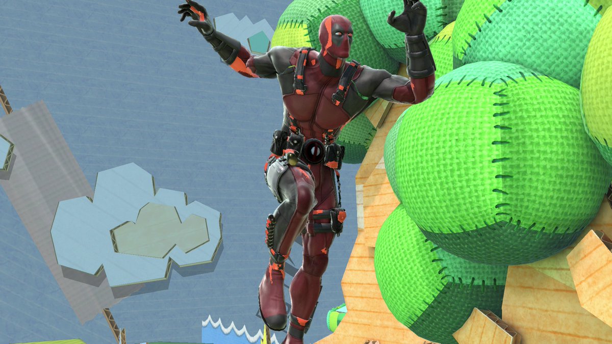 Deadpool skin mod in Super Smash Bros. Ultimate 6 out of 8 image gallery