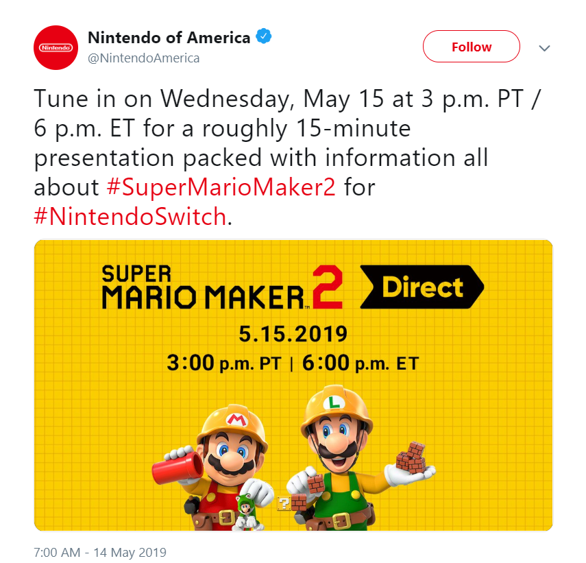 Mario Maker Direct 1 out of 1 image gallery