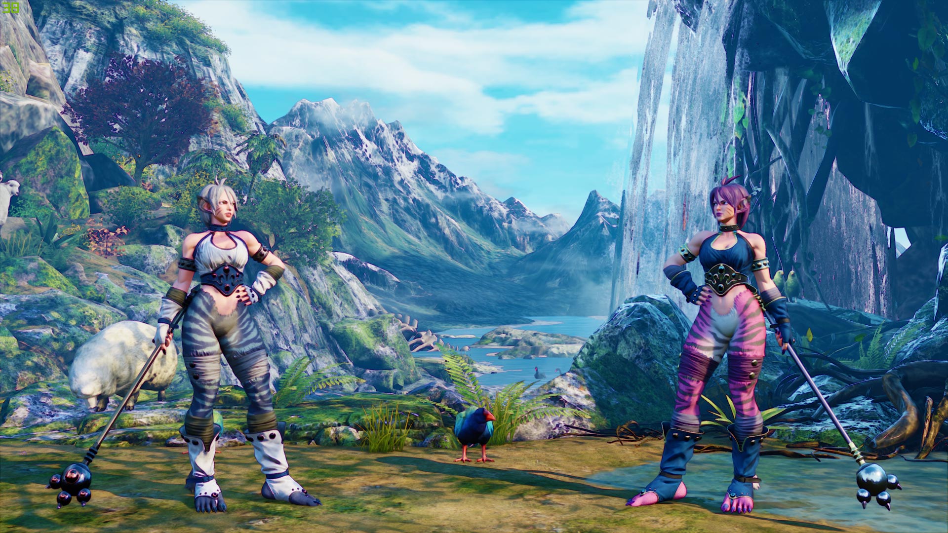 Falke's Katt costume colors in SF5:AE 4 out of 6 image gallery