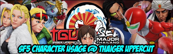 Over 20 characters showed up in top 32 at Thaiger Uppercut though ...