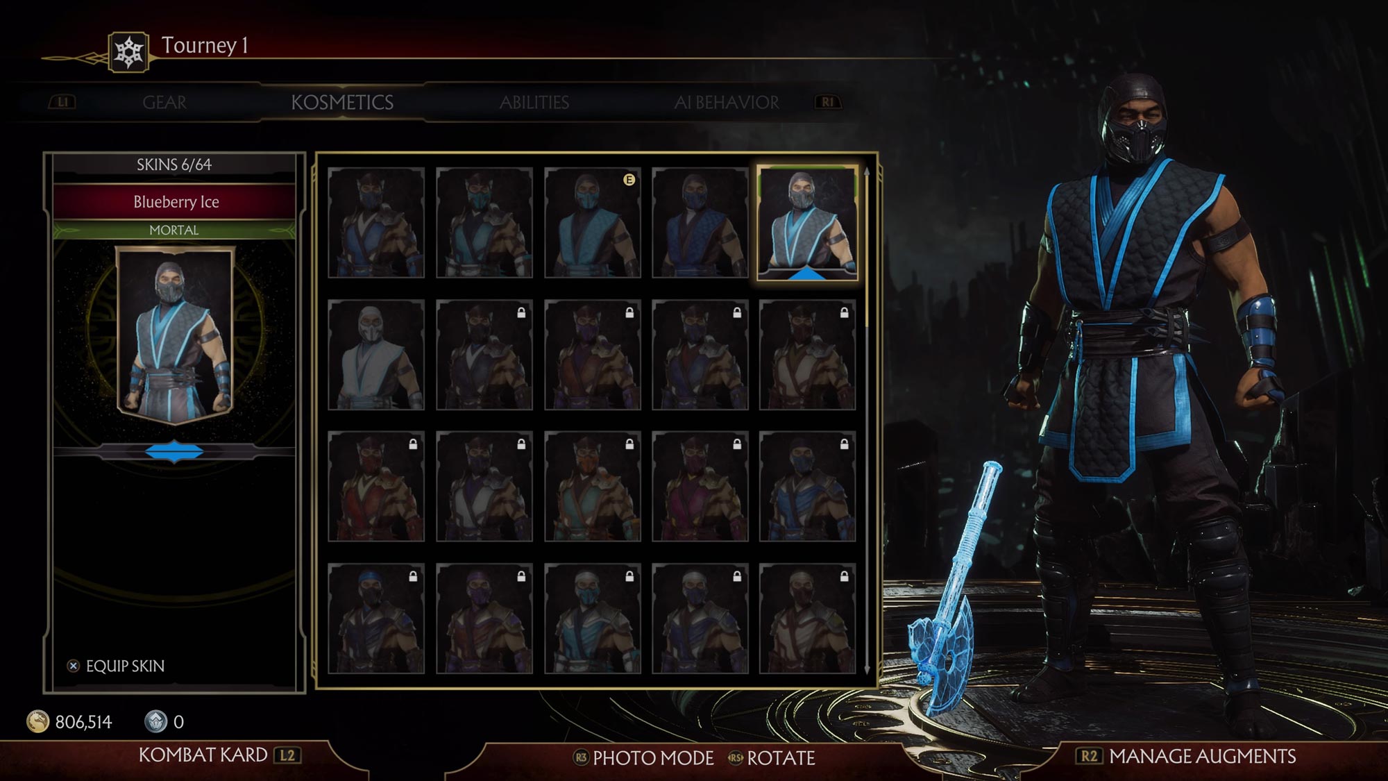 Klassic Arcade Ninja Skin Pack In Mortal Kombat 11 7 Out Of 12 Image