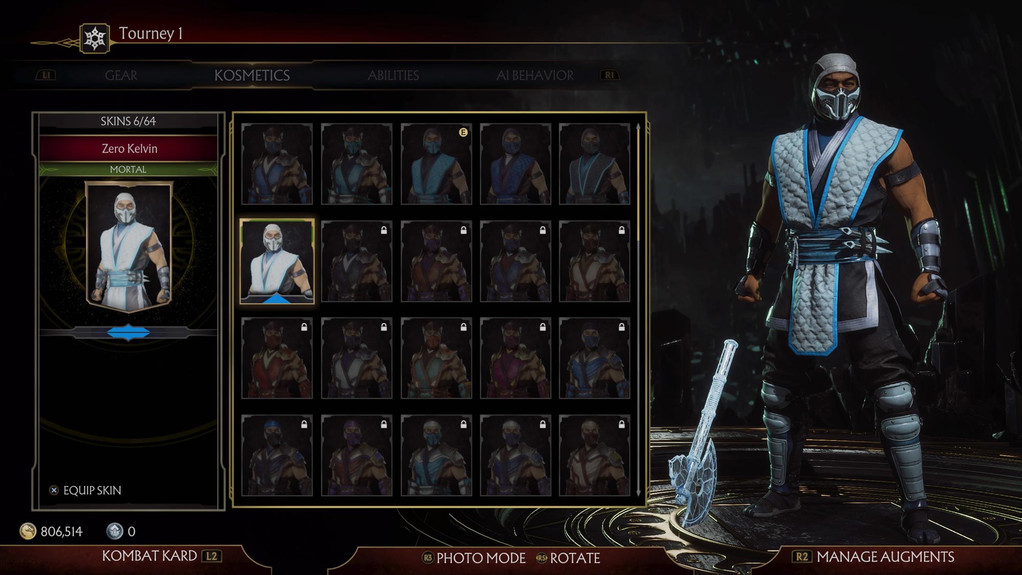 Klassic Arcade Ninja skin pack in Mortal Kombat 11 8 out of 12 image ...
