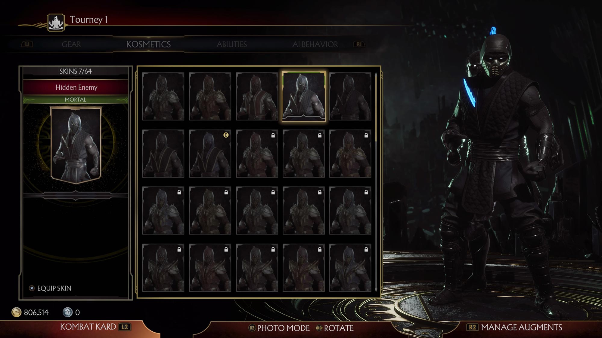 Klassic Arcade Ninja skin pack in Mortal Kombat 11 9 out of 12 image ...