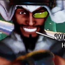 Rashid's 50/50 in this clip makes us think he'd belong more in Marvel ...