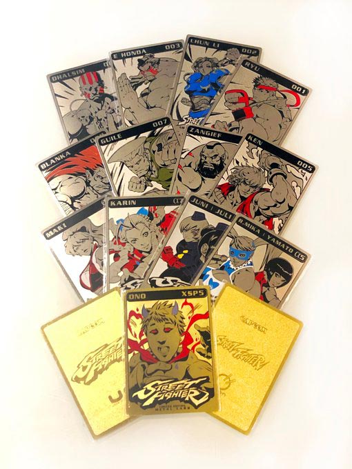 New York Comic Con Ono With His Street Fighter Goodies | JCR Comic Arts